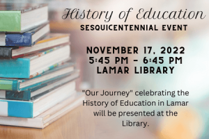 History of Education - Town of Lamar , South Carolina
