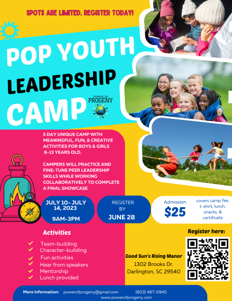 POP Youth Leadership Camp - Town of Lamar