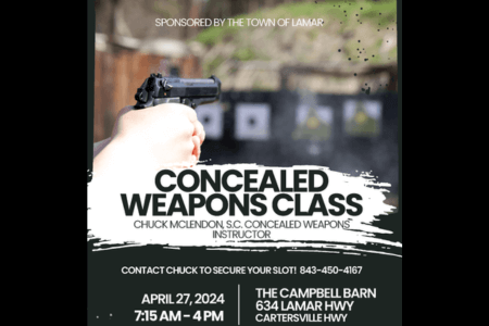 Concealed Weapons Class - Town of Lamar